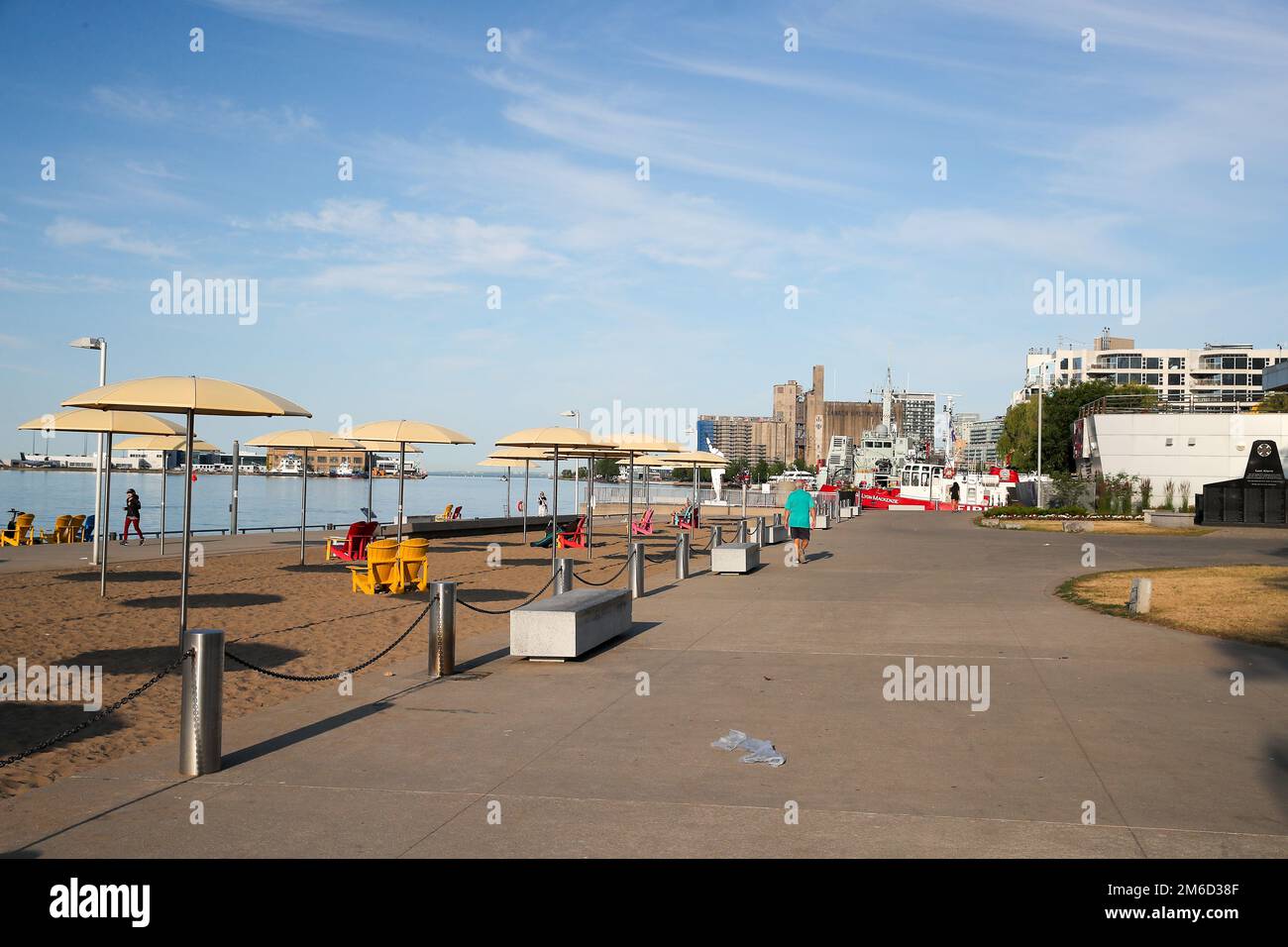 July 10 2022, Toronto Ontario Canada. Toronto HTO beach. Luke Durda ...