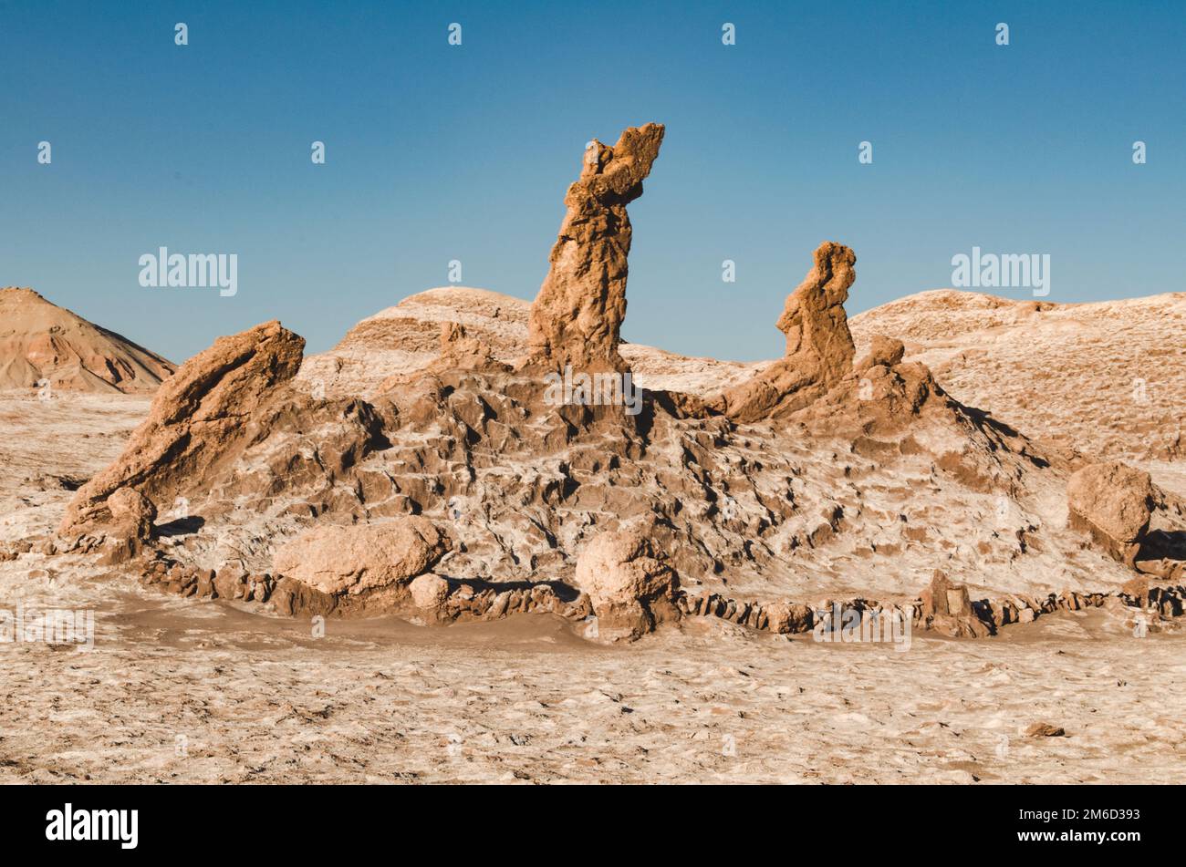 Beautiful salt sculptures in Atacama desert, Chile Stock Photo - Alamy