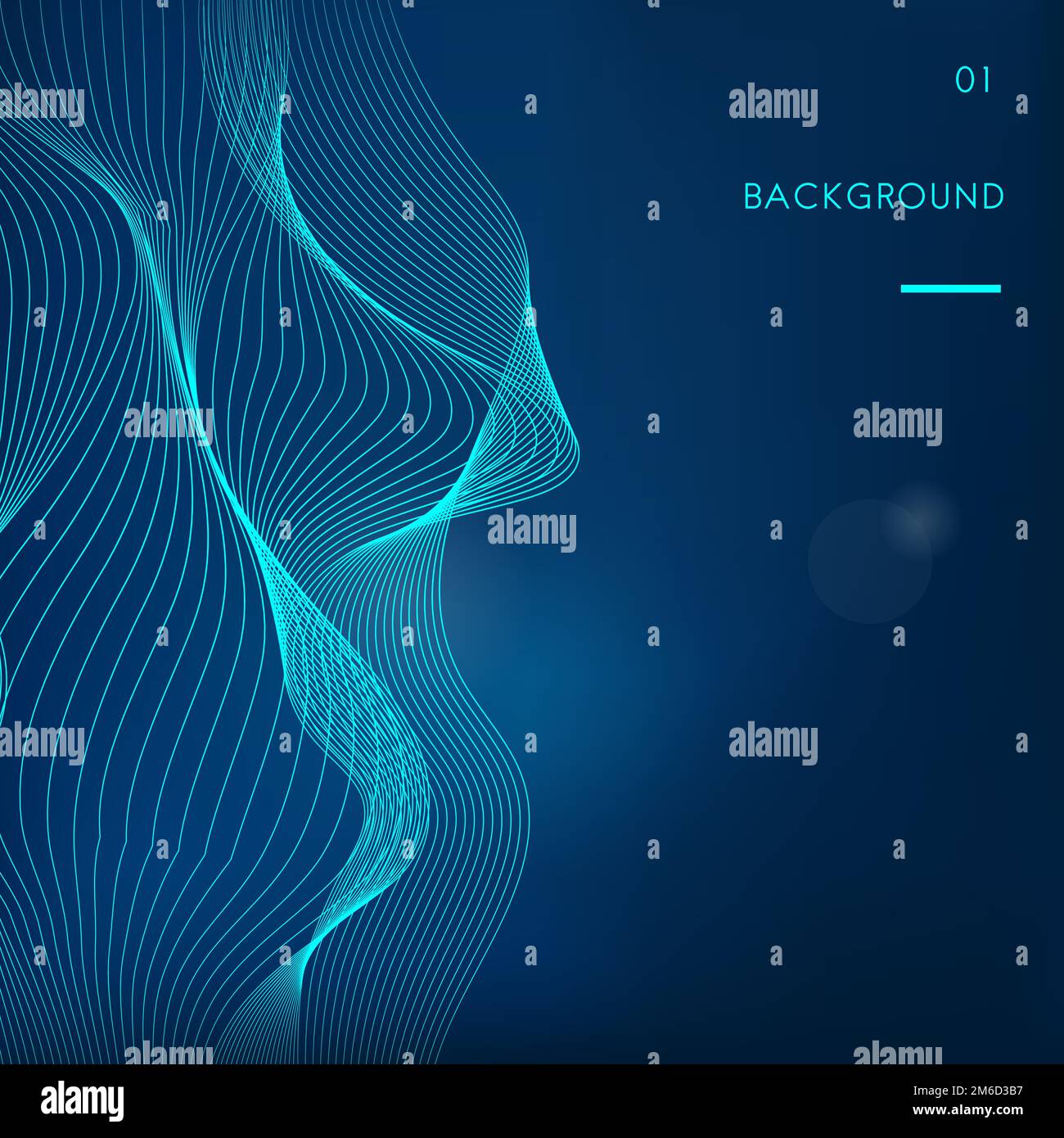 Data Visualization Dynamic Wave Pattern Vector Stock Vector Image And Art