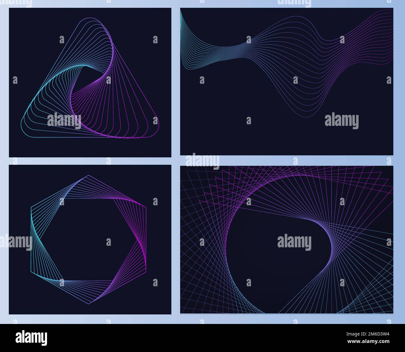 Abstract purple hexagon motion background Stock Vector Images - Alamy