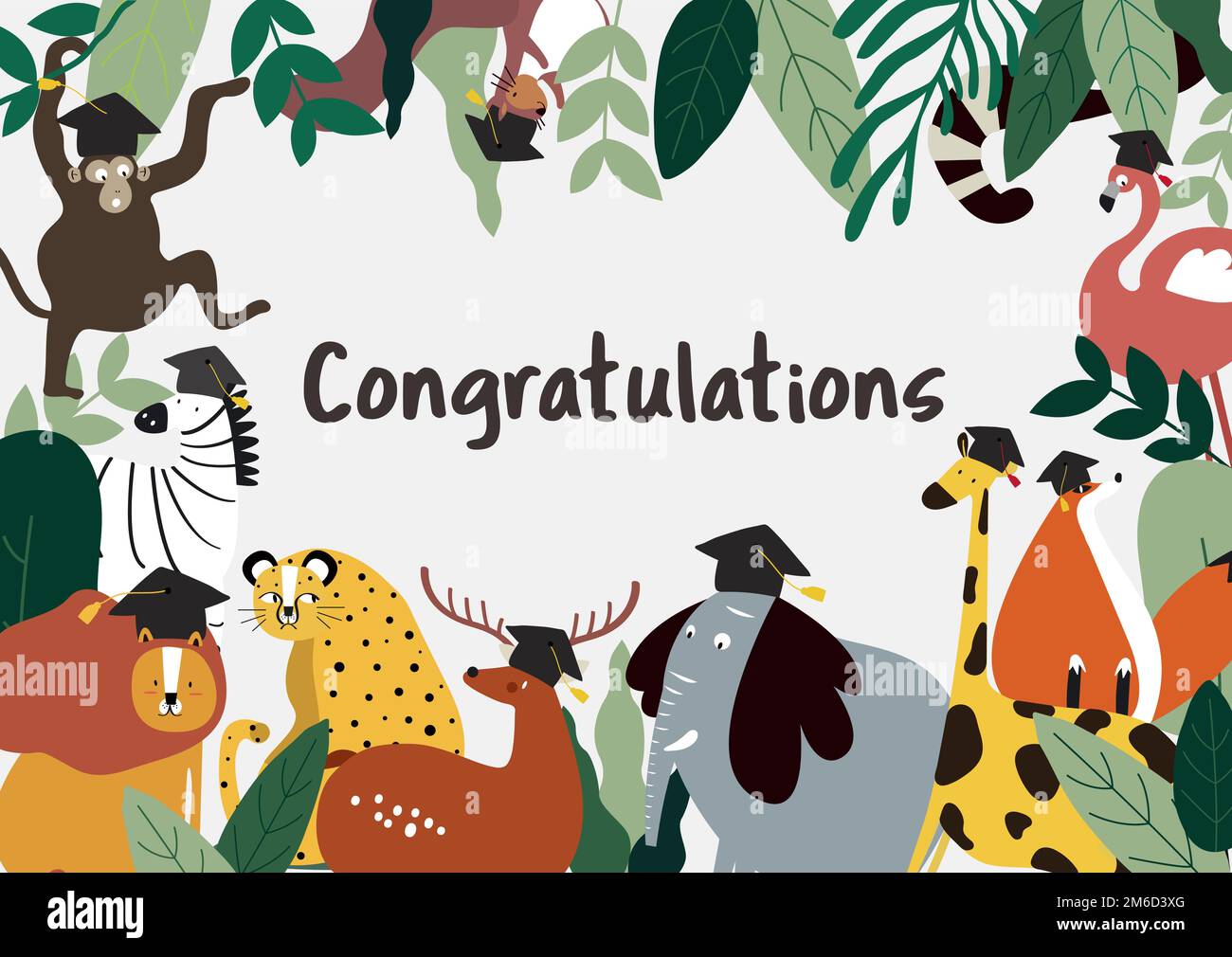 Squirrel vector celebration card Stock Vector Images - Alamy