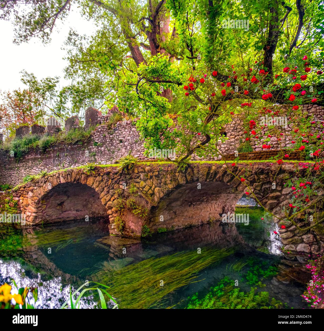 Medieval stone bridge in hi-res stock photography and images - Alamy