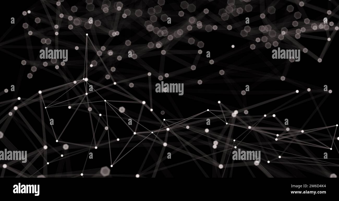 Abstract futuristic light wallpaper background design. Science dark ...