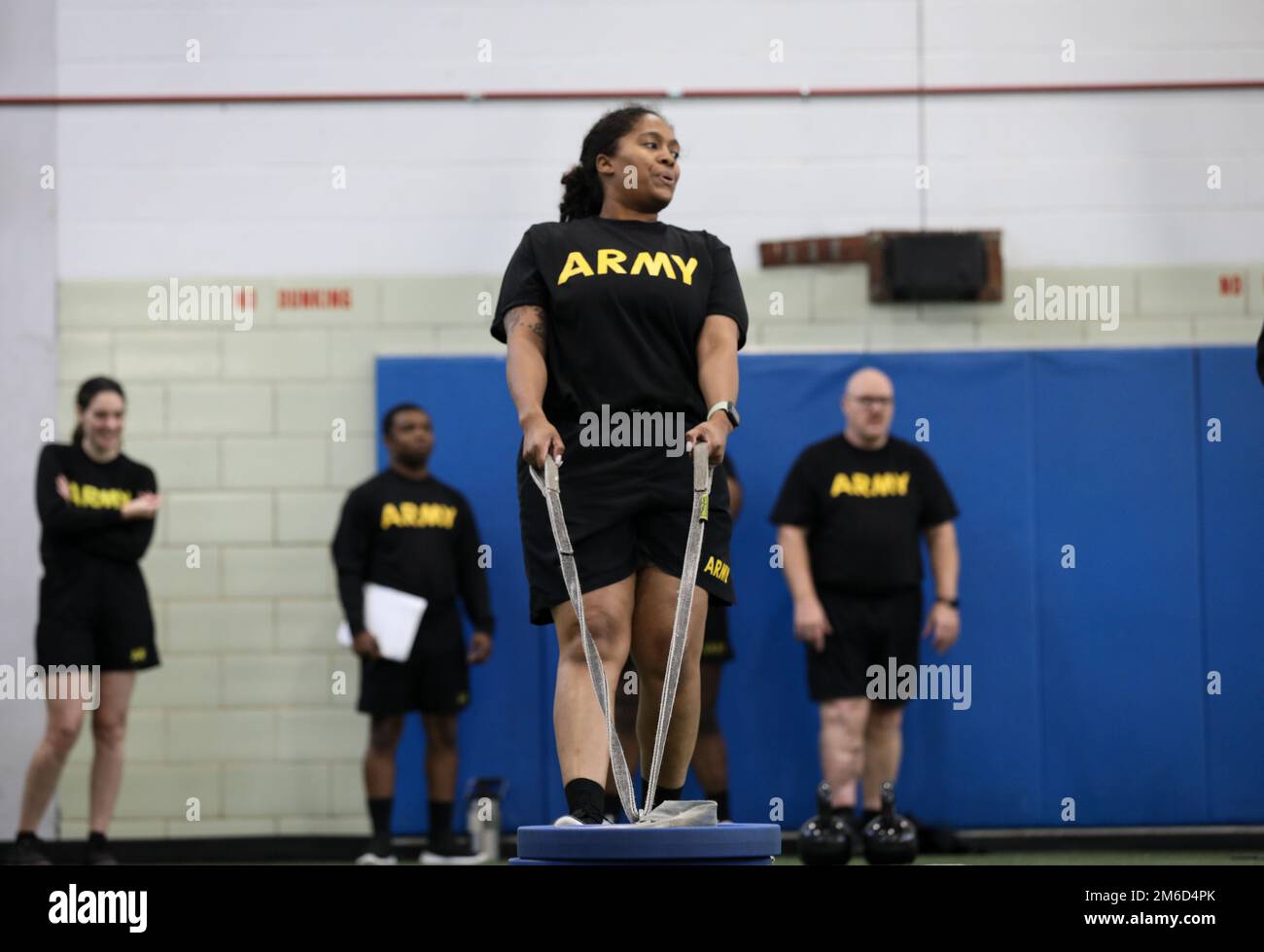 Spc. Daria Jackson, a public affairs mass communications specialist ...