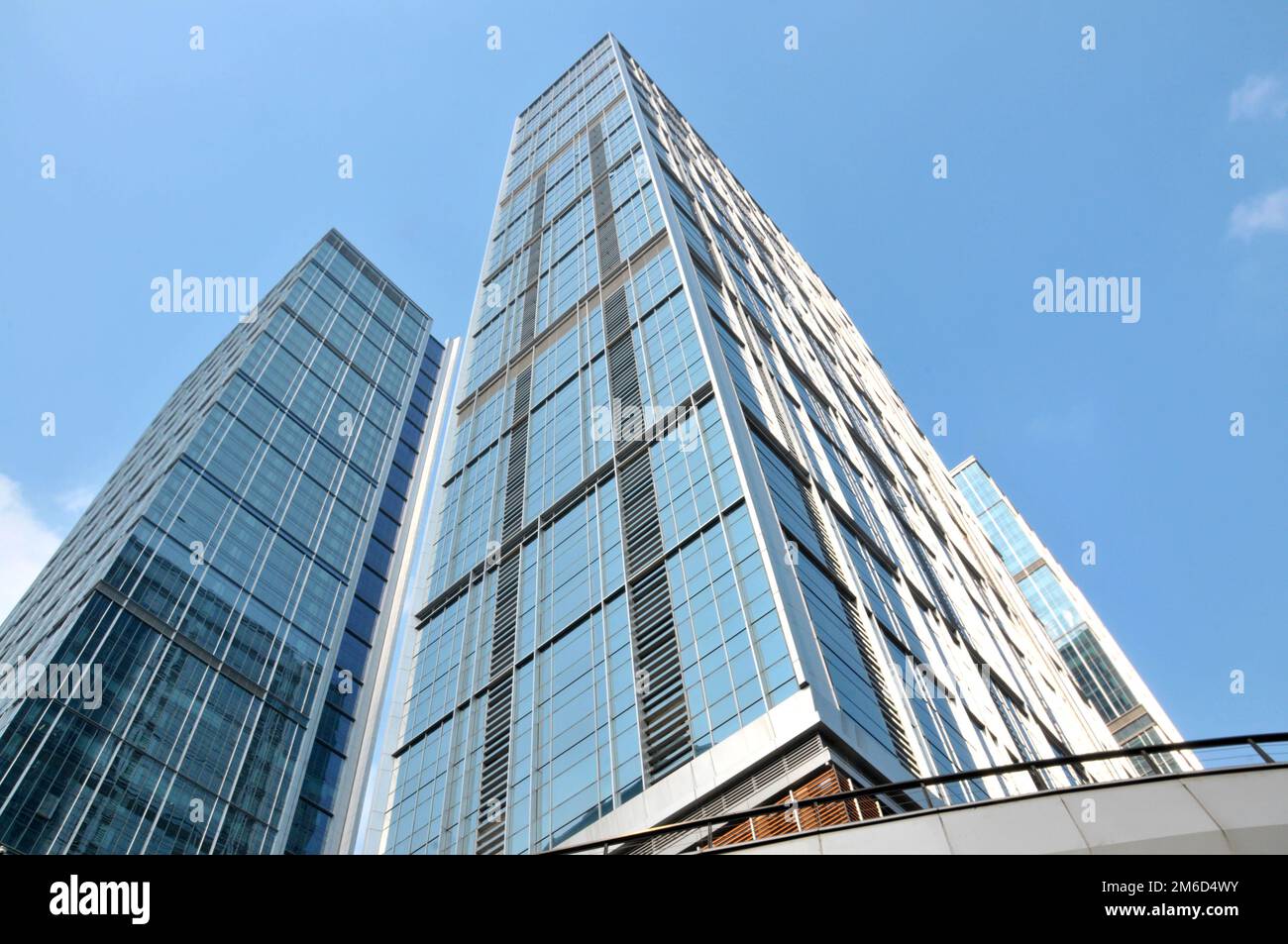 modern architecture with sun reflections Stock Photo - Alamy