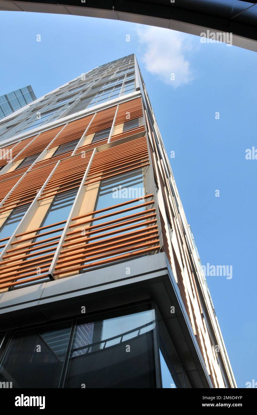 modern architecture with sun reflections Stock Photo - Alamy