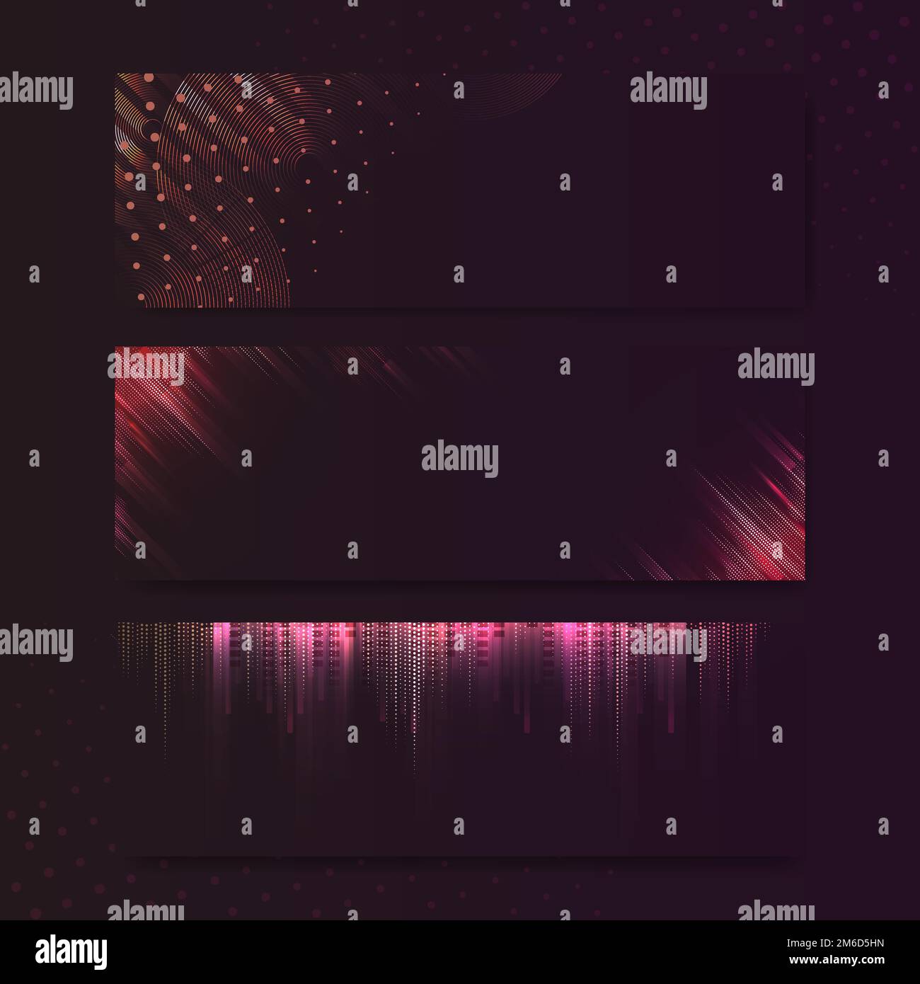 Blank red rectangle banner signboard vector Stock Vector Image & Art ...