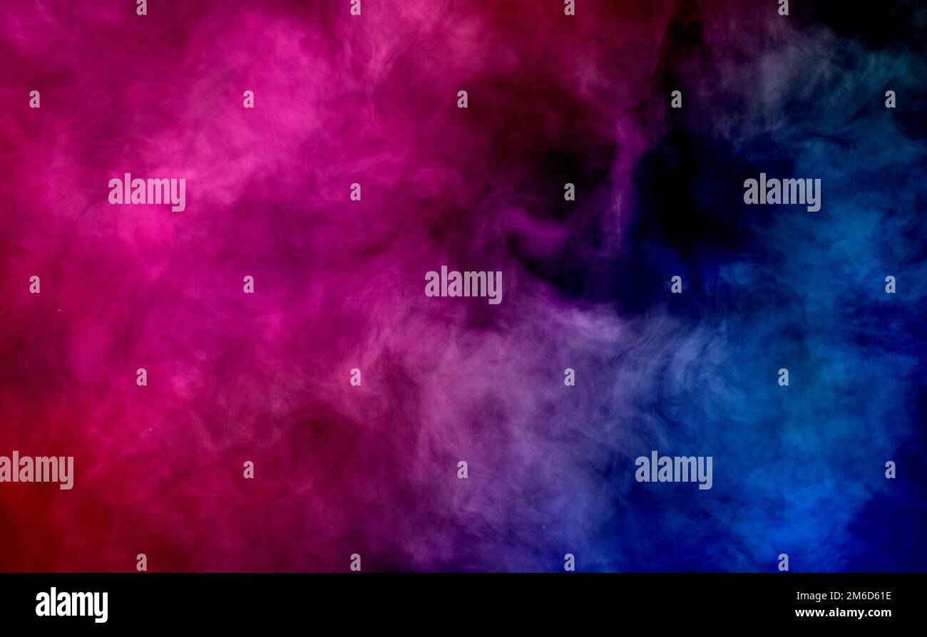 horror smoke background, scary clouds face shape, pink blue neon light ...