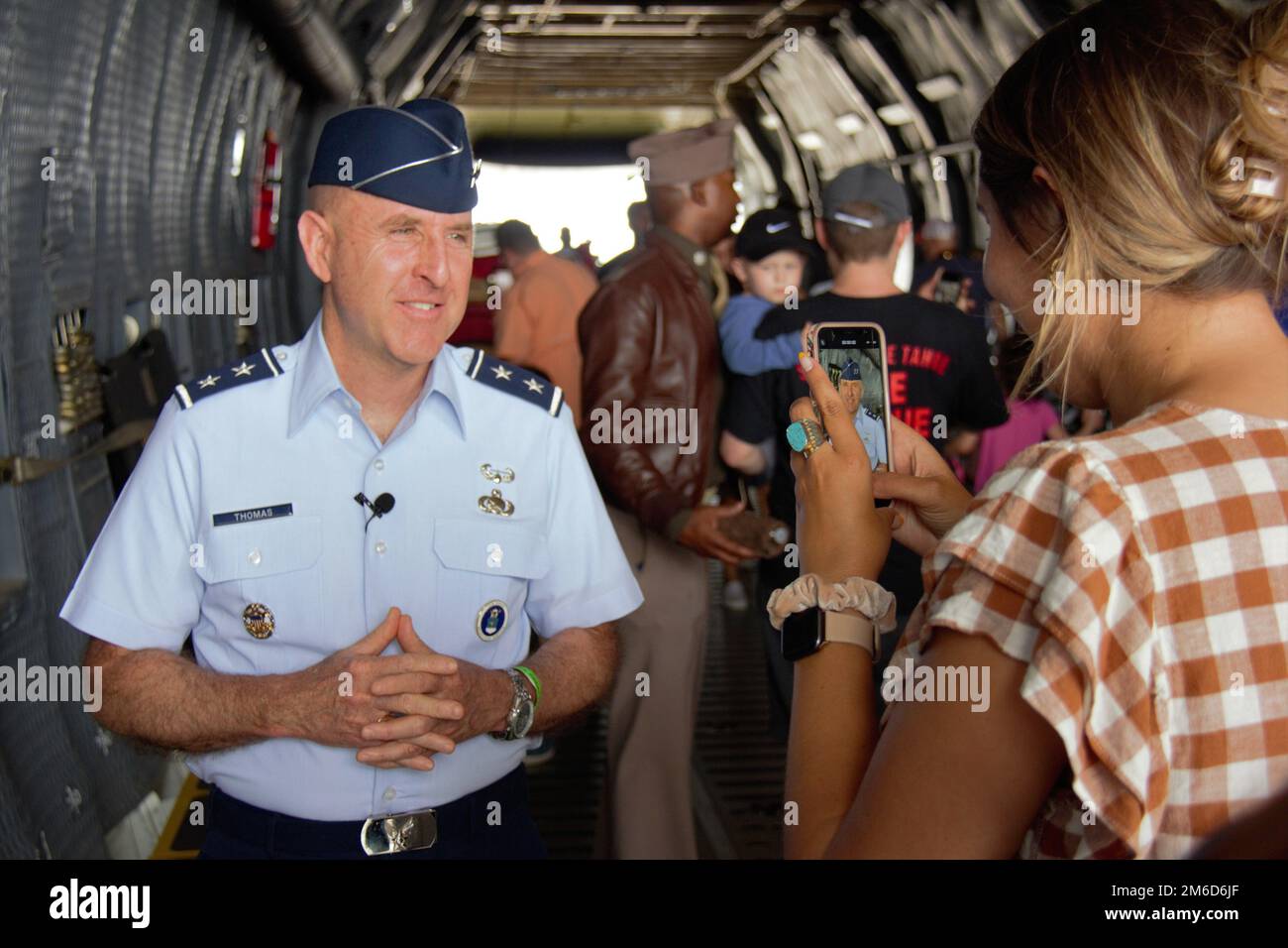 U.S. Air Force Maj. Gen. Ed Thomas, Air Force Recruiting Service ...