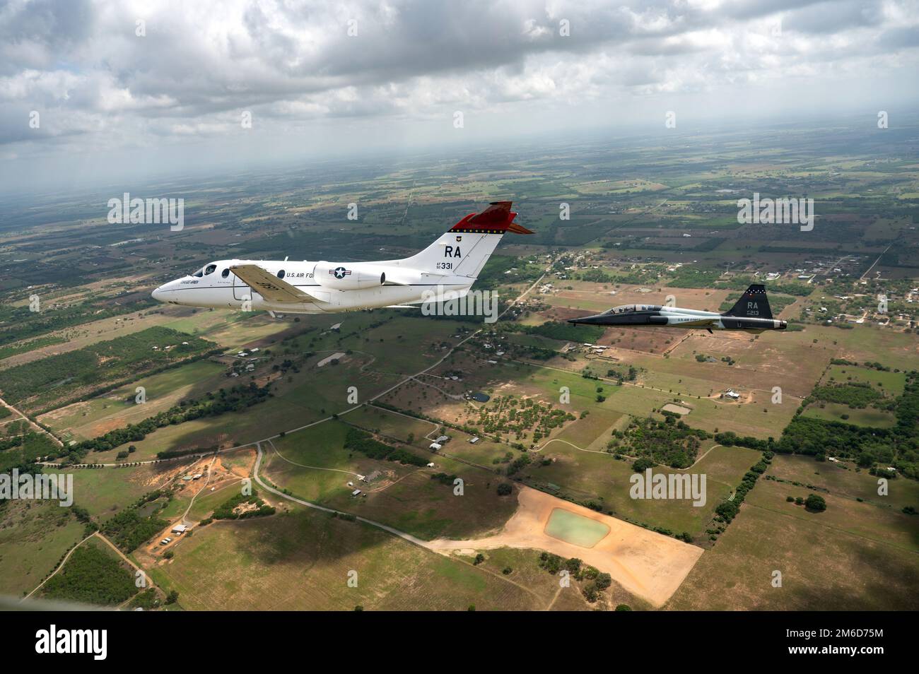U.S. Air Force aircrafts with the 12th Flying Training Wing fly in ...