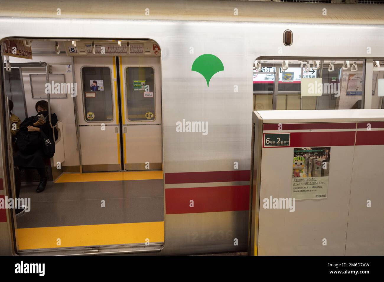 Tokyo, Japan. 25th Nov, 2022. The Toei Subway Odeo Line with service to ...