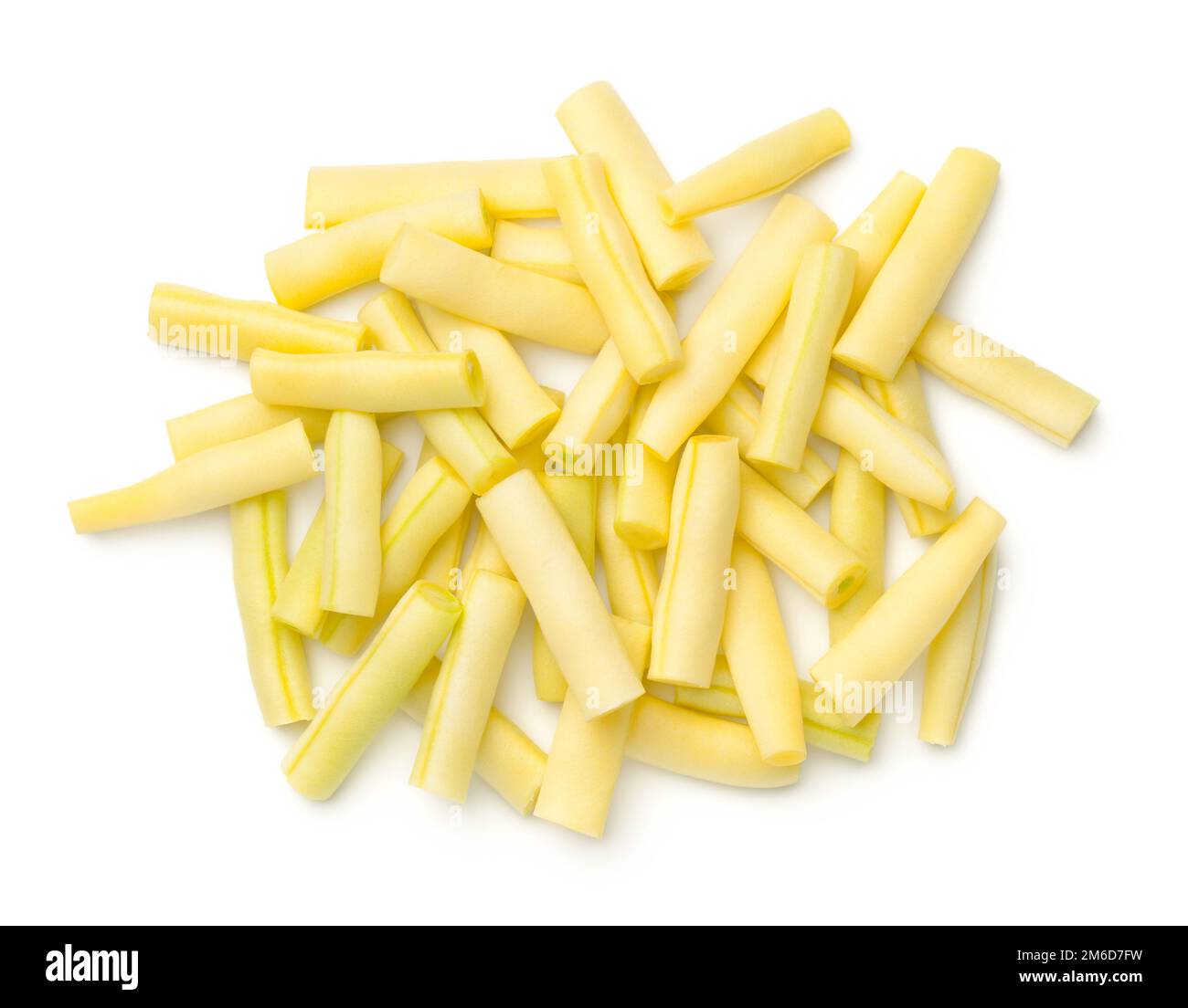 Yellow Beans Isolated On White Background Stock Photo - Alamy