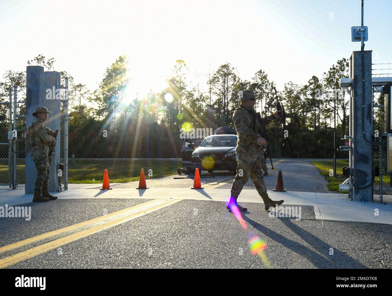 Airman 1st Class Kevin Medina, a security forces specialist assigned to ...