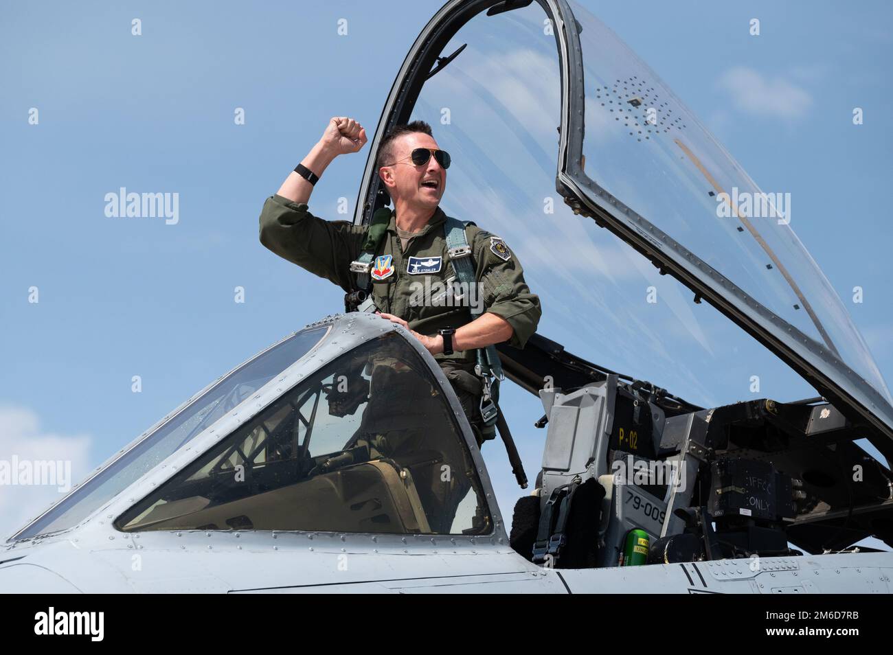U.S. Air Force Lt. Col. Michael D. Stohler, wing commander of the 122nd ...