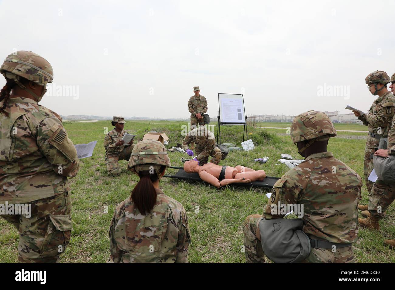 The 502nd FH embedded multiple hands-on training lanes for Soldiers ...