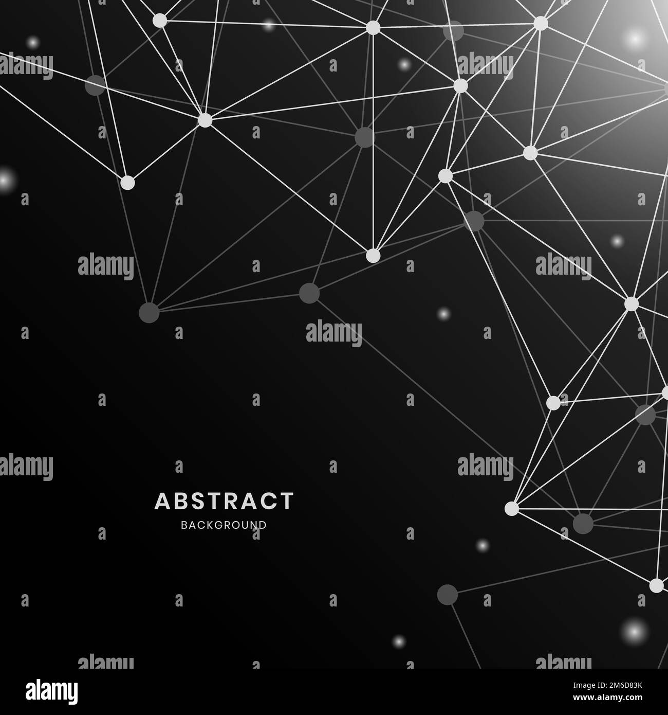 Black neural texture abstract vector Stock Vector Image & Art - Alamy