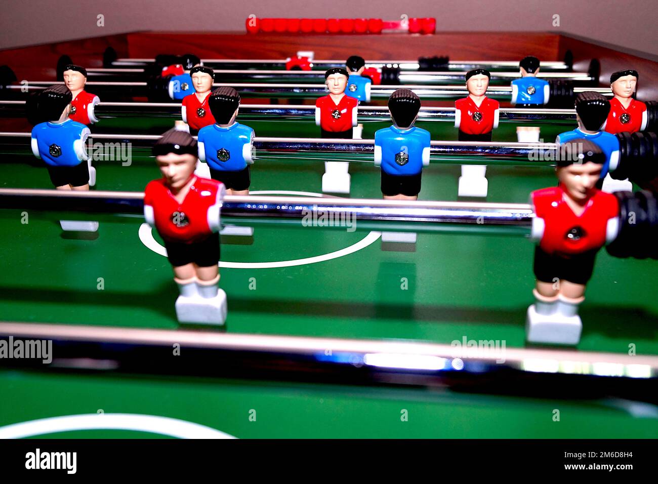 Arcade table soccer with tools for playing for office and home games ...