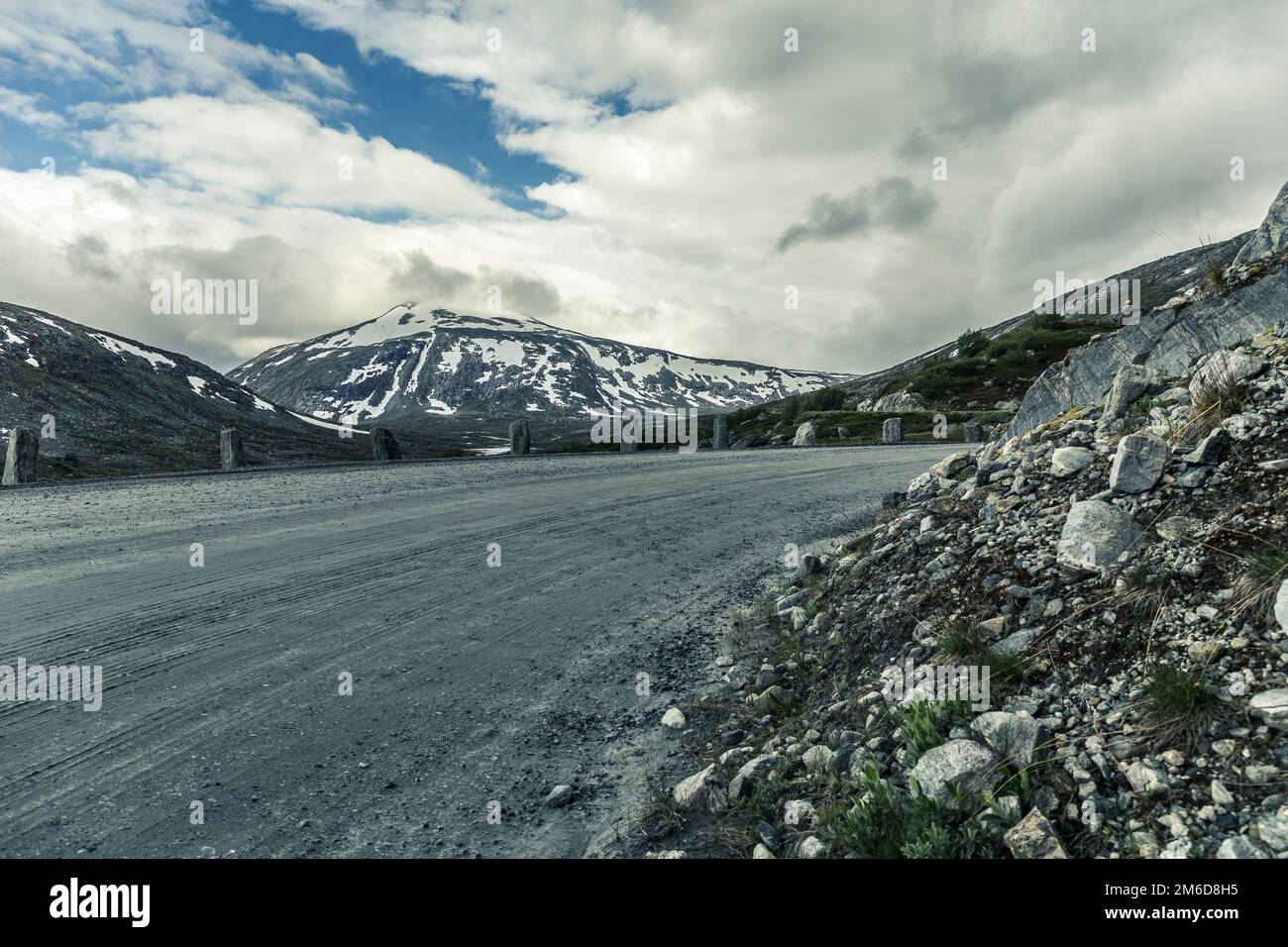 Norwegian Scenic Routes - Gamle Strynefjellsvegen Stock Photo - Alamy