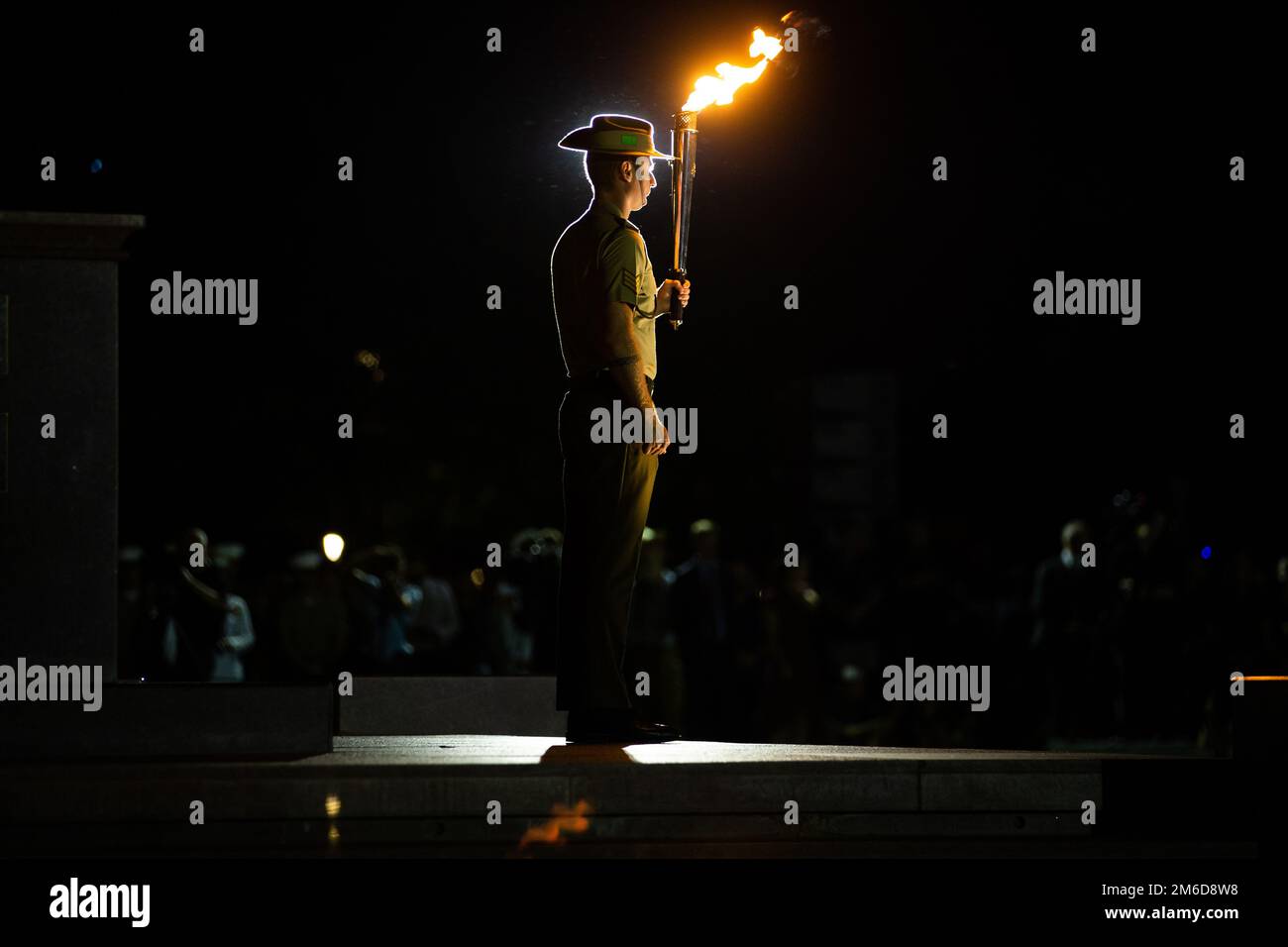 Australian Army Sgt. David Doolan, Headquarters, 1st Brigade, stands ...