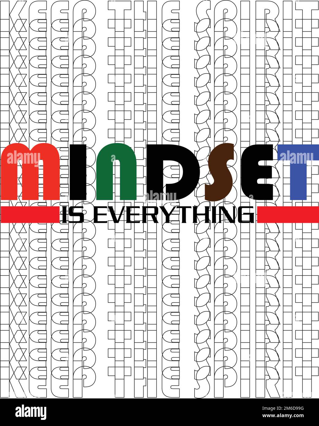 Strong mindset Stock Vector Images - Alamy