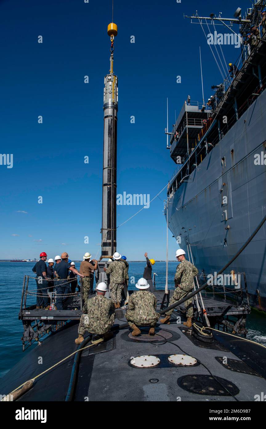 PERTH, Australia (April 24, 2022) – Sailors assigned to the Emory S ...
