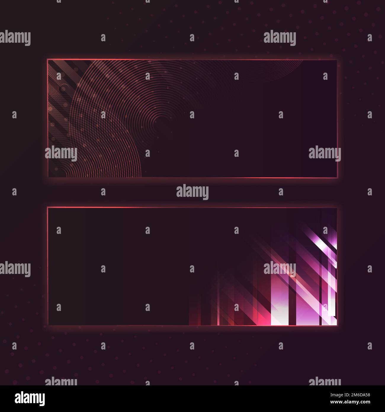 Blank red rectangle banner signboard vector Stock Vector Image & Art ...