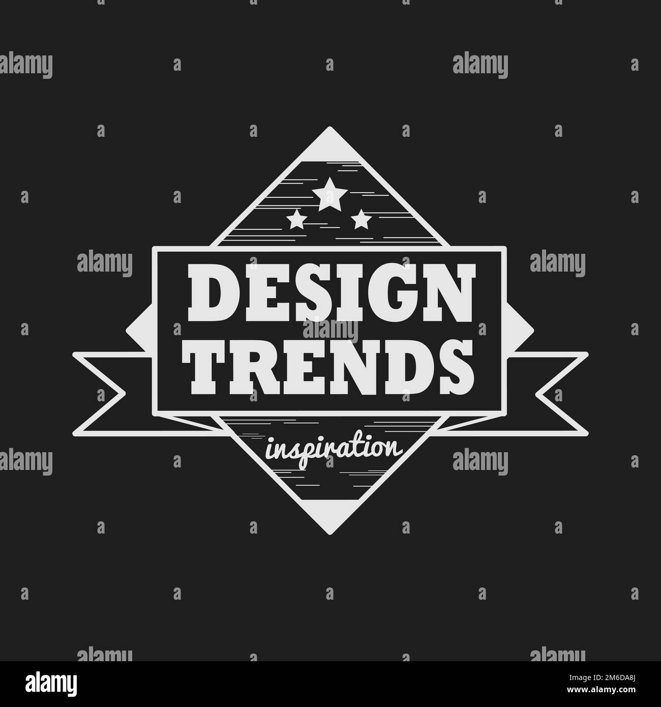 Design trends badge logo vector Stock Vector Image & Art - Alamy