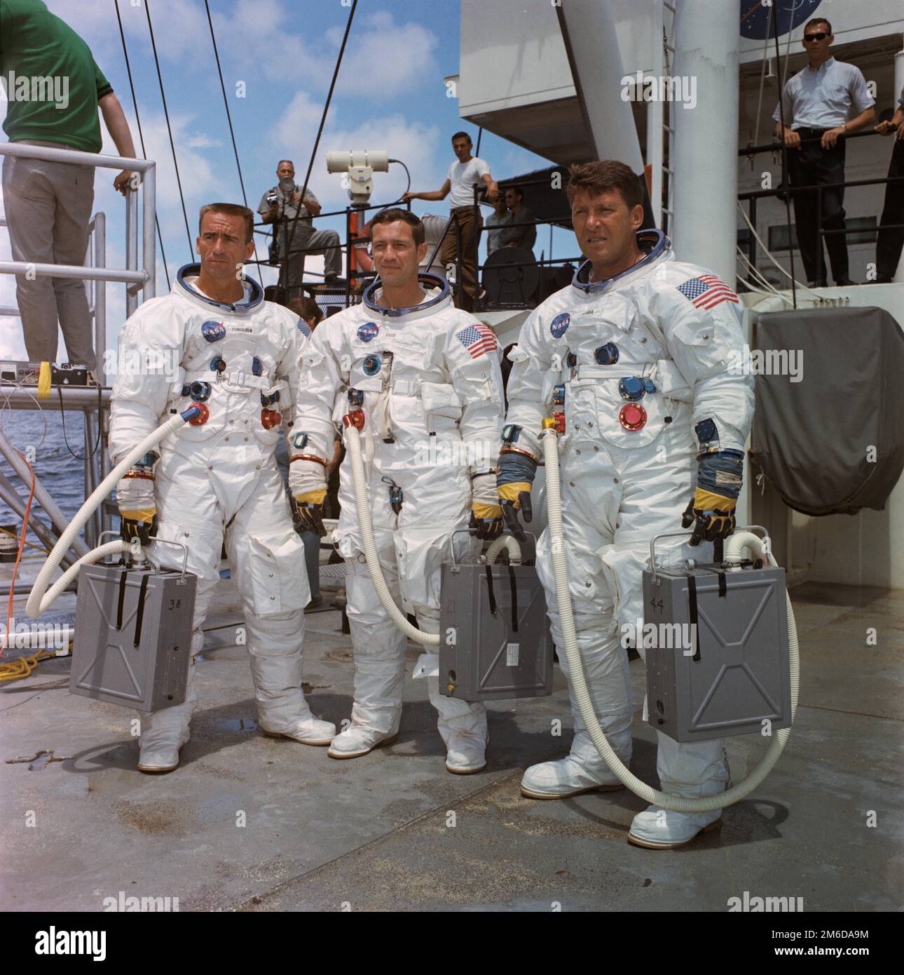 Usa. 3rd Jan, 2023. August 1968. The prime crew of the first manned ...