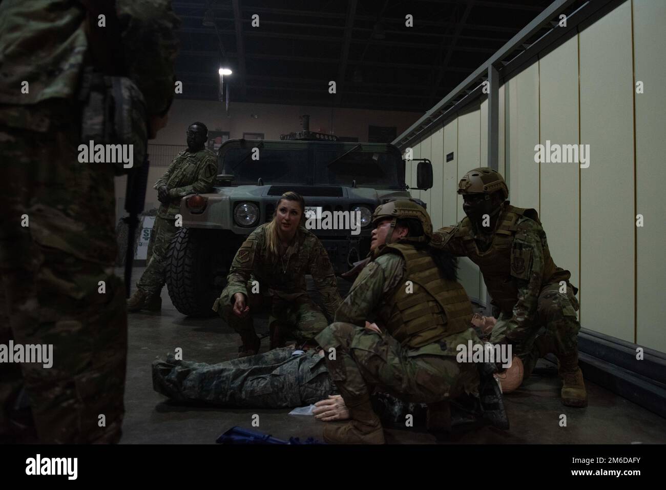Tactical Combat Casualty Care students assigned to various units across ...