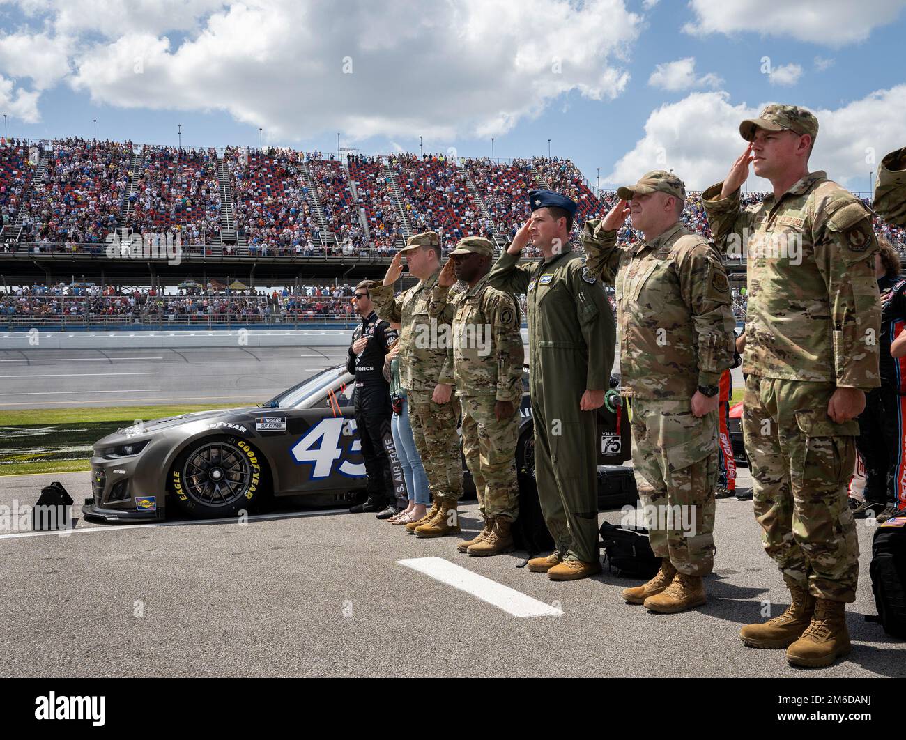 Tech. Sgt. Andrew Brockman, (fifth in uniform) 96th Maintenance Group ...