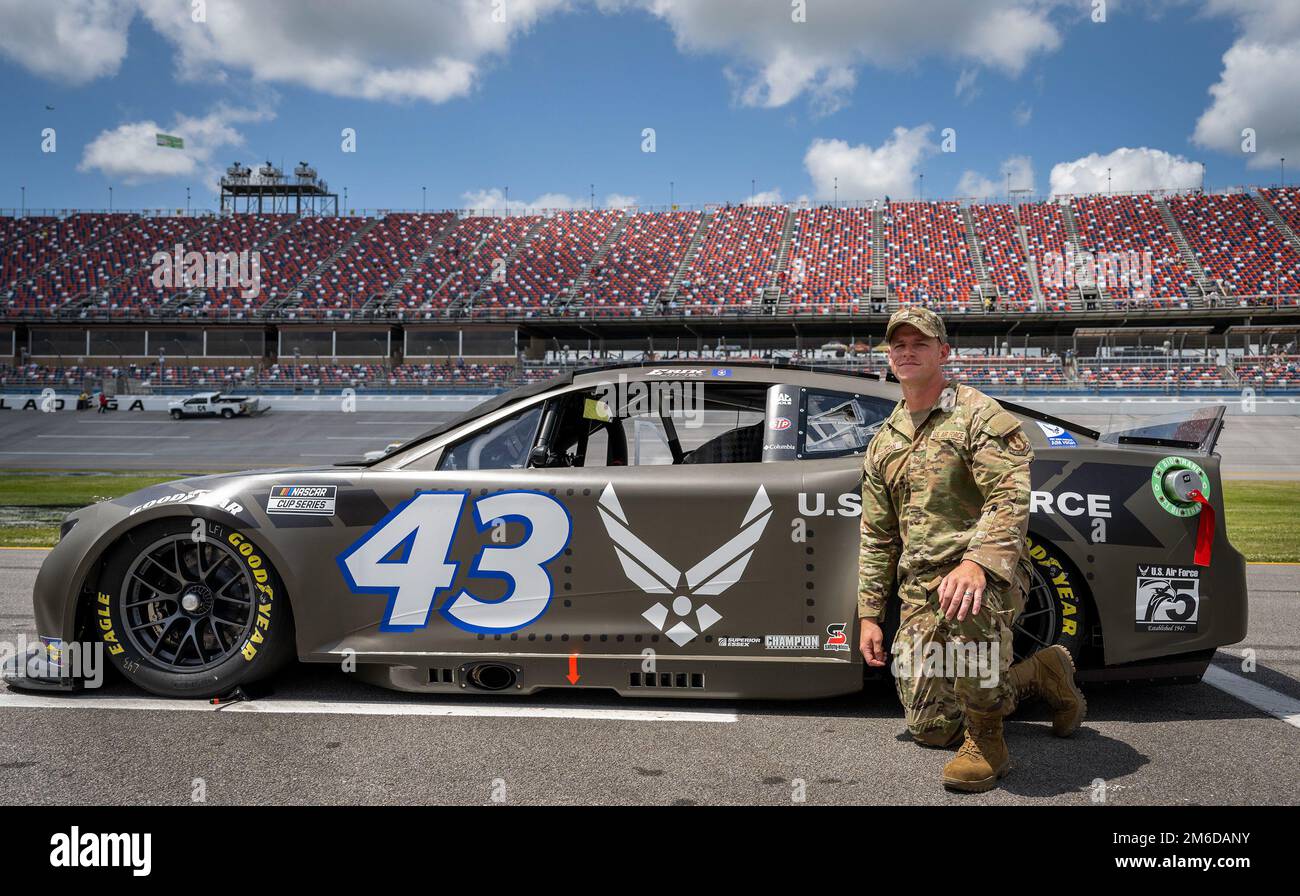 Tech. Sgt. Andrew Brockman, 96th Maintenance Group, stands next to the ...