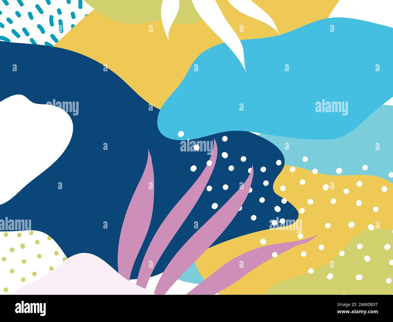 Colorful Memphis design background vector Stock Vector Image & Art - Alamy