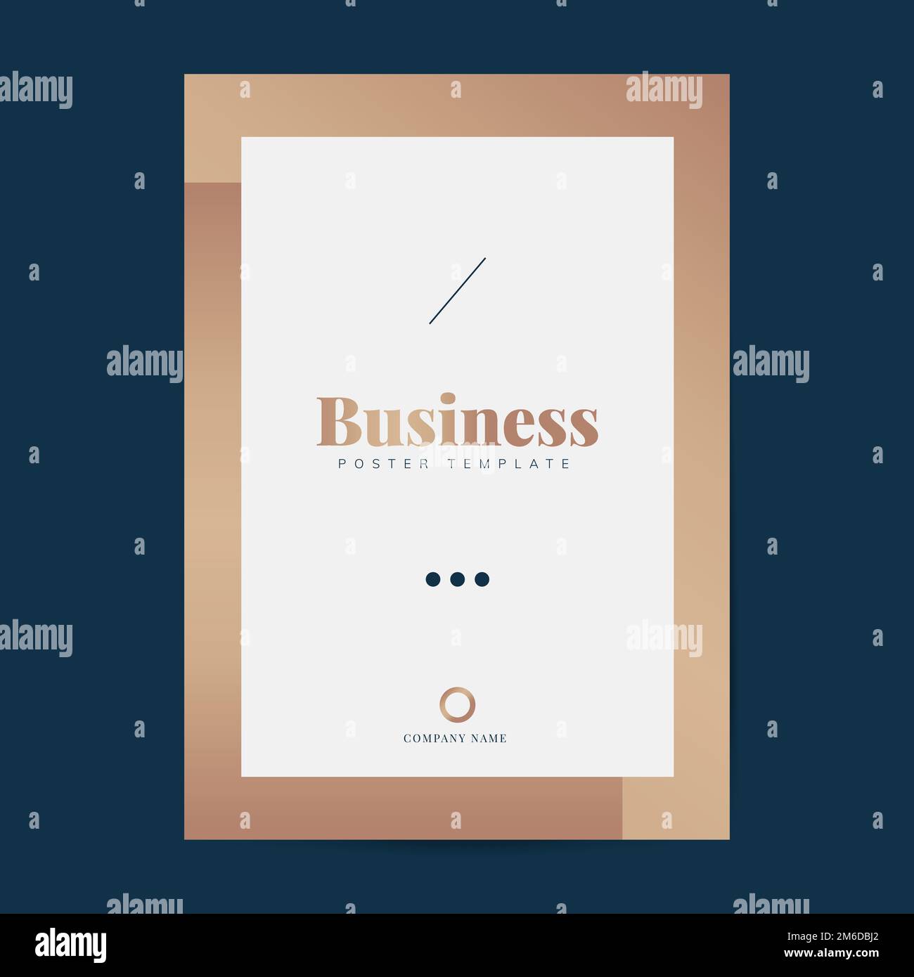 Greeting business card mockup Stock Vector Images - Alamy