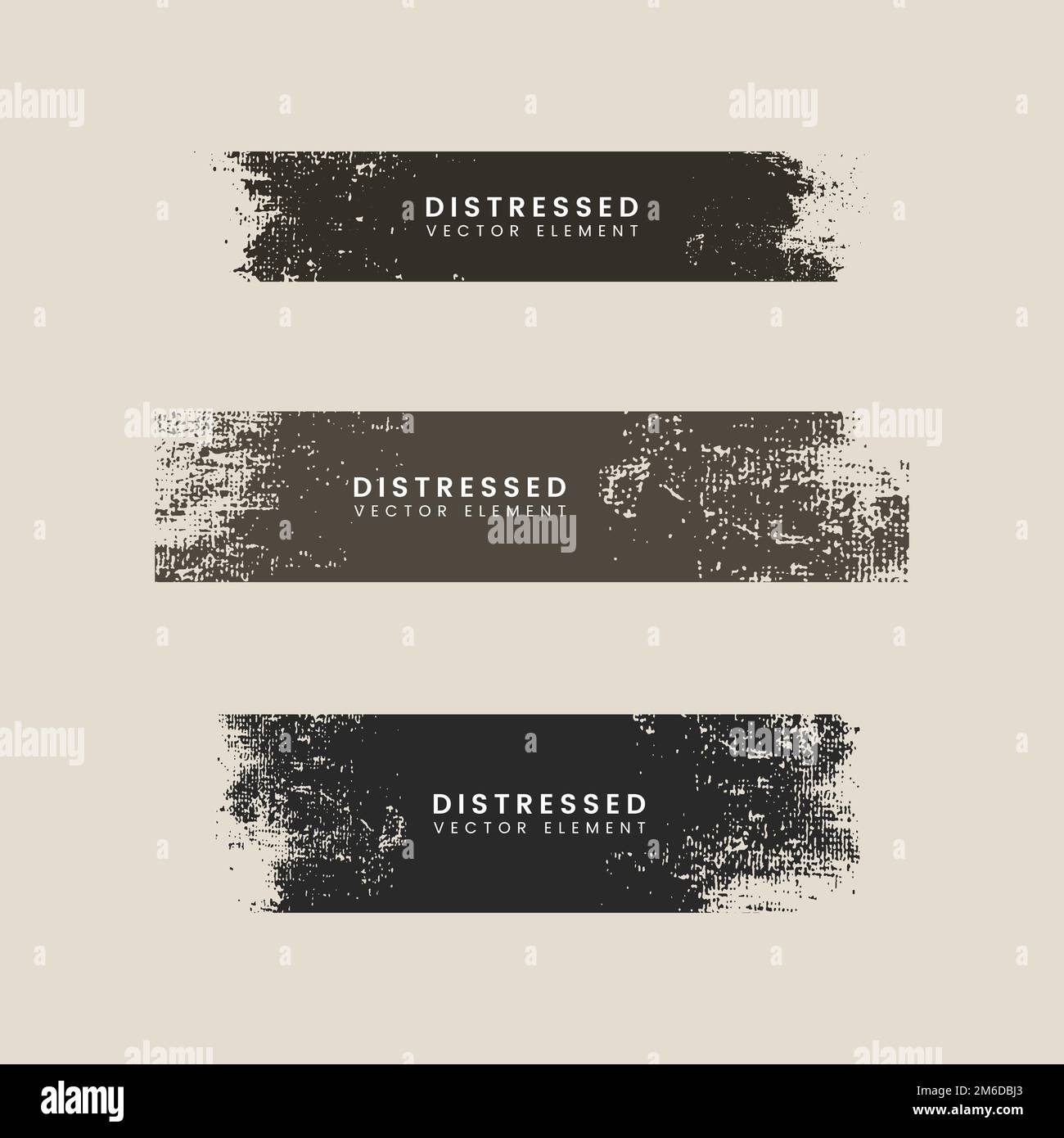 Black distressed textured badges vector set Stock Vector Image & Art ...