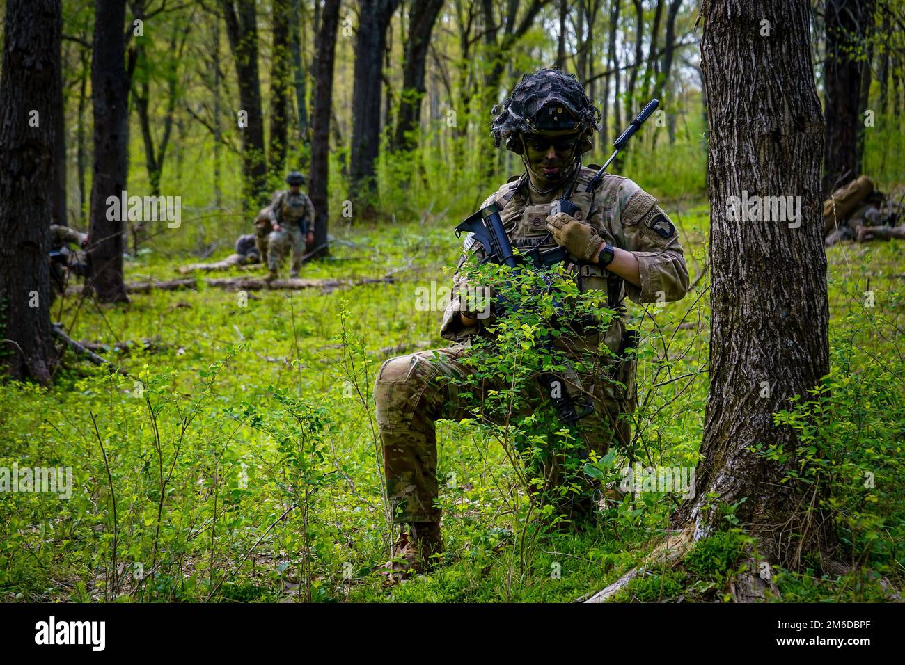 Screaming Eagles from 1st Battalion, 506th Infantry Regiment "Red ...