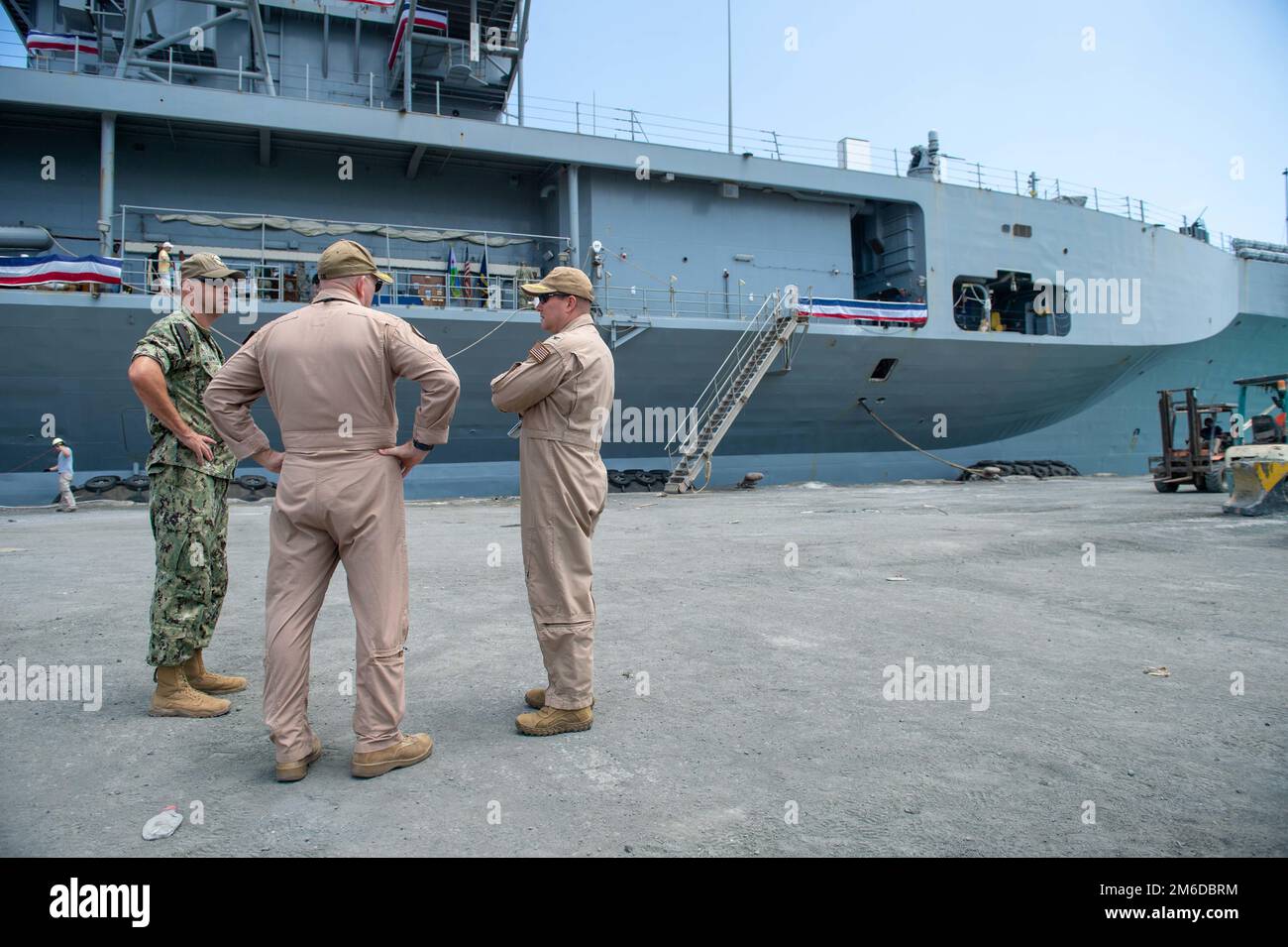 PORT OF DJIBOUTI, Djibouti (April 24, 2022) U.S. Navy Capt. David ...