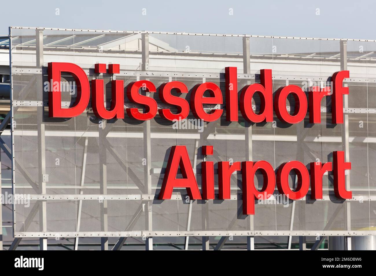 Dusseldorf Airport DUS Logo Stock Photo - Alamy