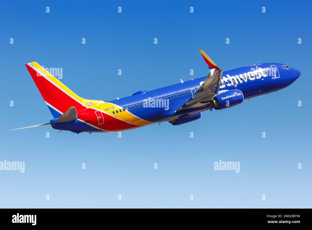 Southwest Airlines Boeing 737-800 airplane Stock Photo - Alamy