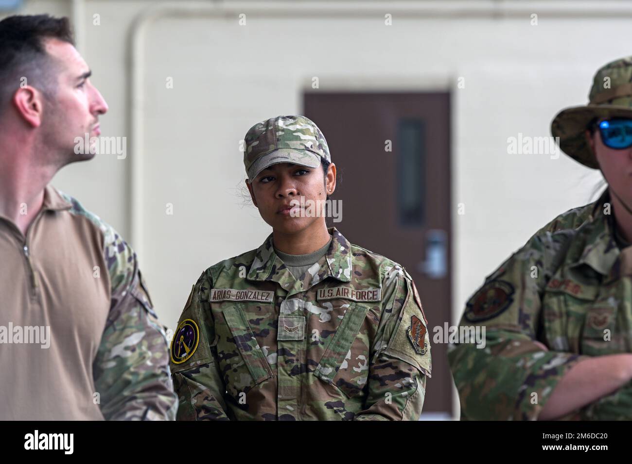 U.S. Air Force Airman 1st Class Ciara Arias, an air transportation ...