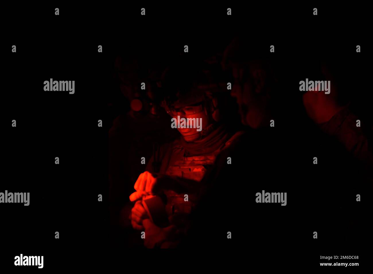 U.S. Air Force Airman 1st Class Jose Colom, an air transportation ...