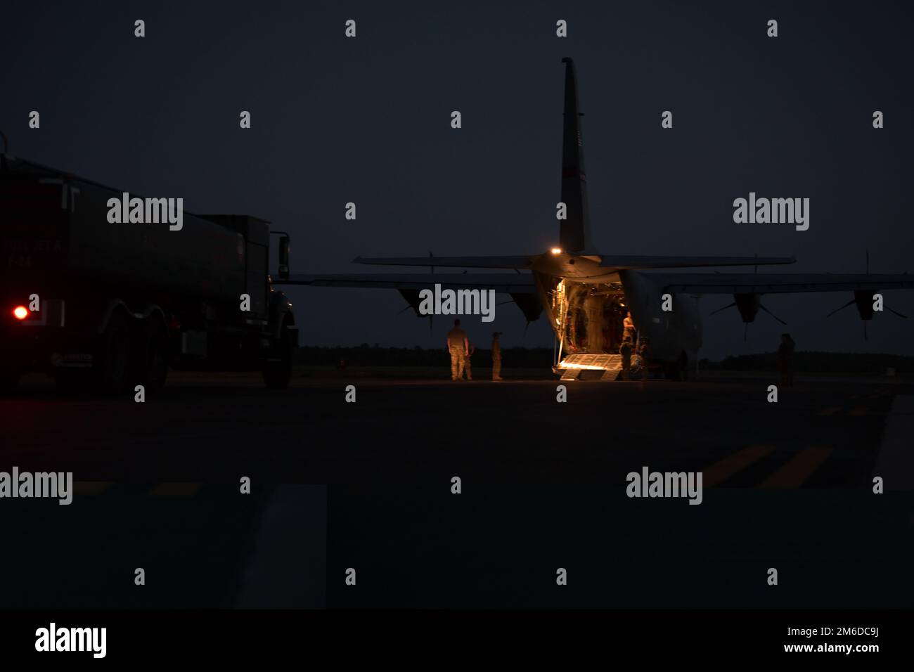 U.S. Airmen with the 156th Contingency Response Group, the 172d ...