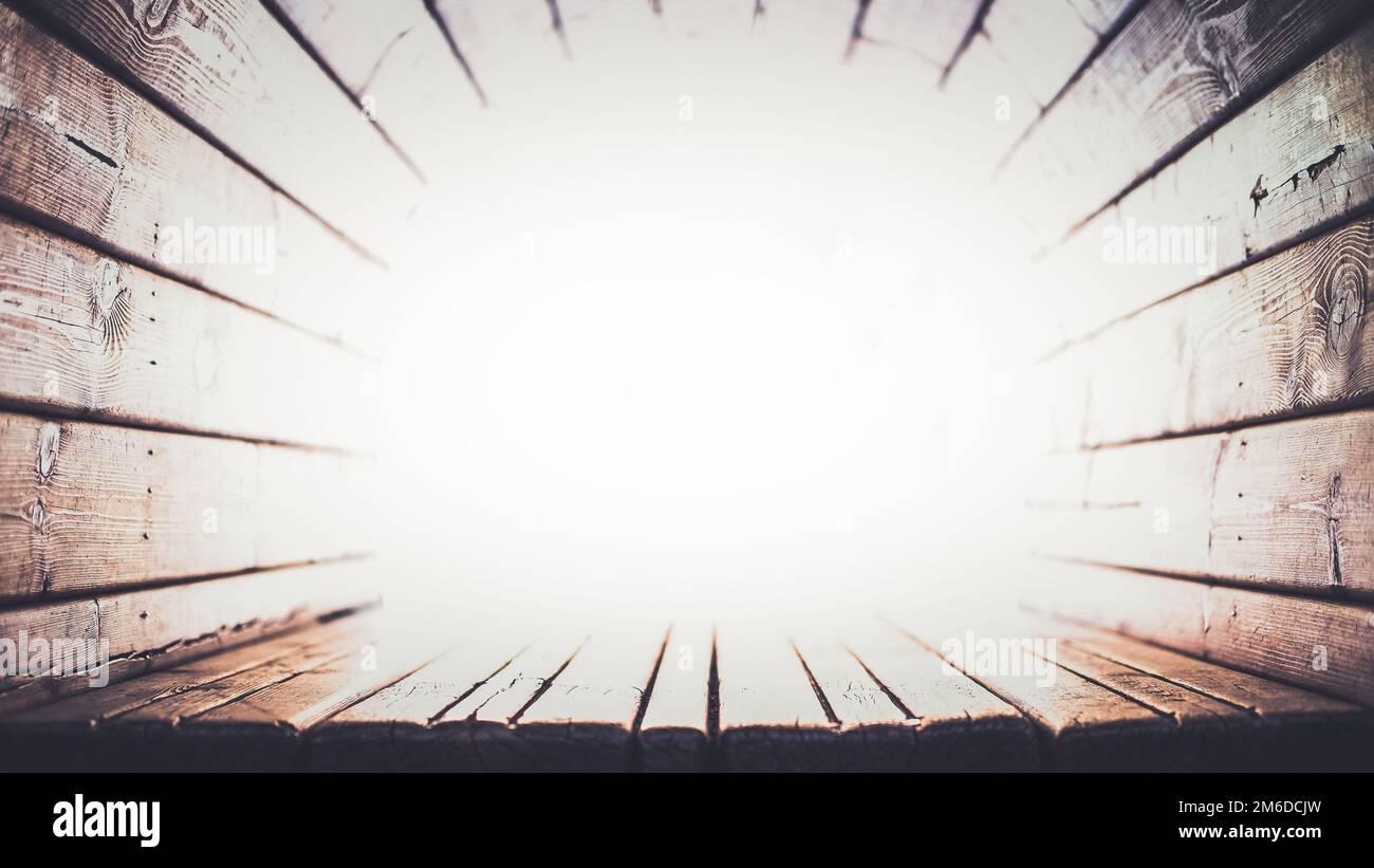 Wooden tunnel hi-res stock photography and images - Alamy