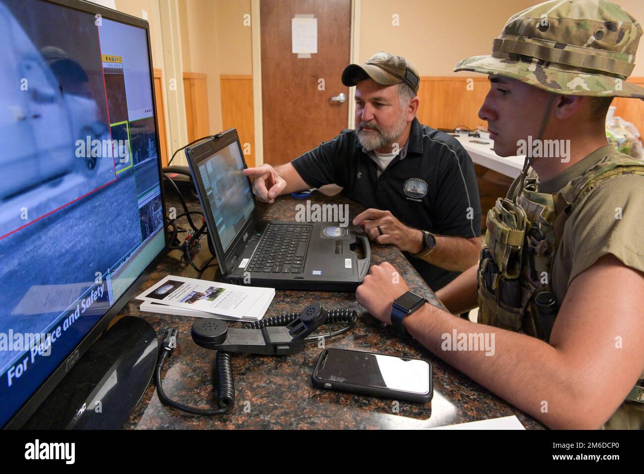 U.S. Air Force Airman 1st Class Alexander Garay, a security forces ...