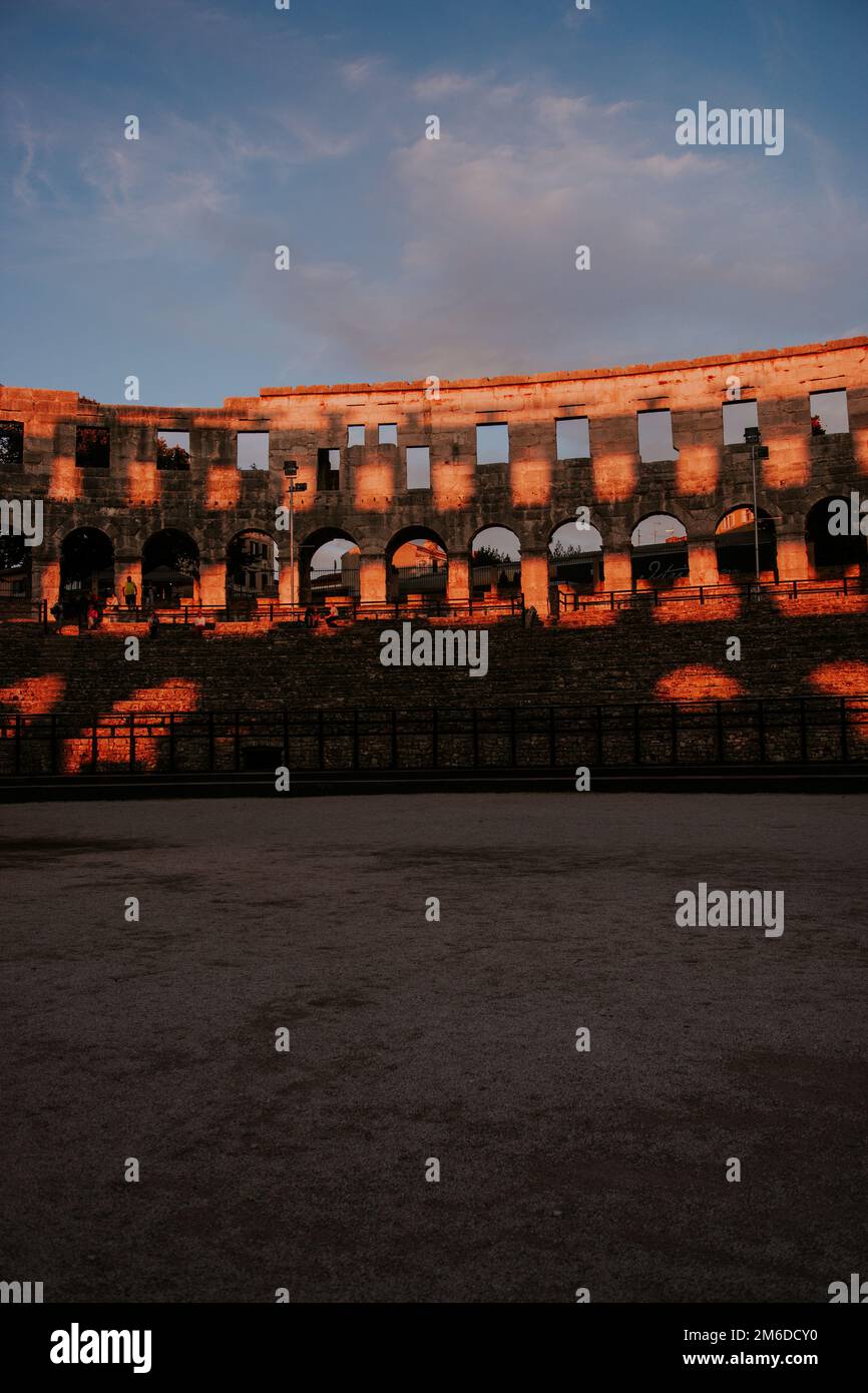 Old architecture from a ancient city of Croatia Stock Photo - Alamy