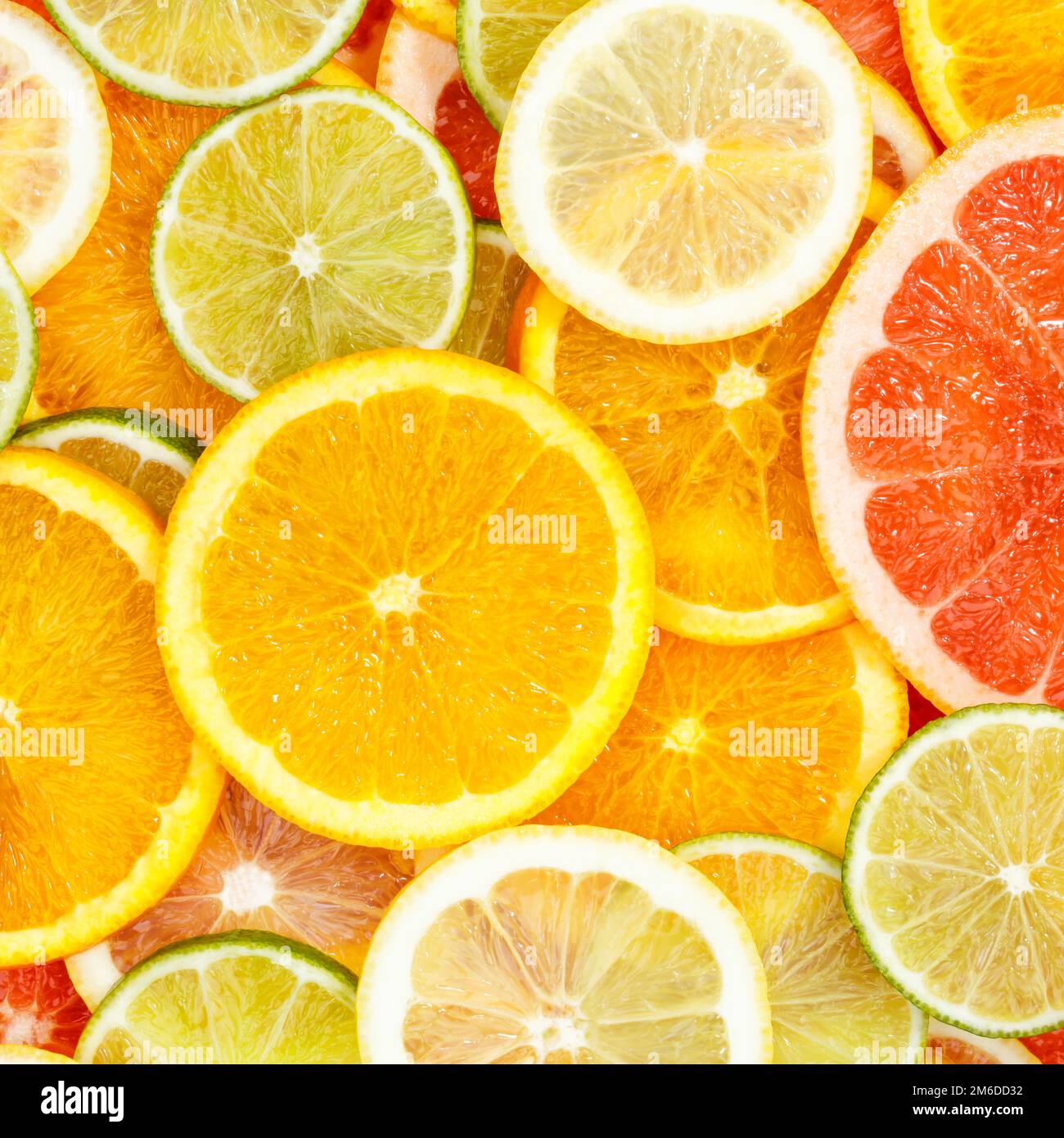 Citrus fruits collection food background oranges square lemons limes ...