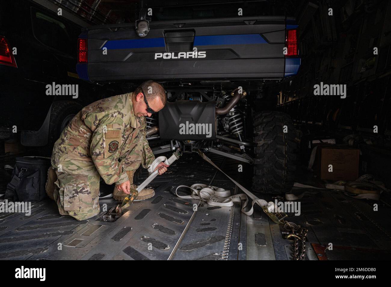 U.S. Air Force Tech. Sgt. Richard Shifflett, C-17 avionics technician ...