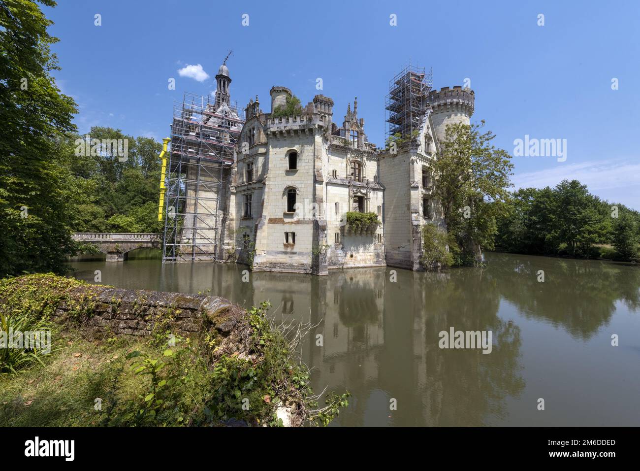 France burnt house hi-res stock photography and images - Alamy