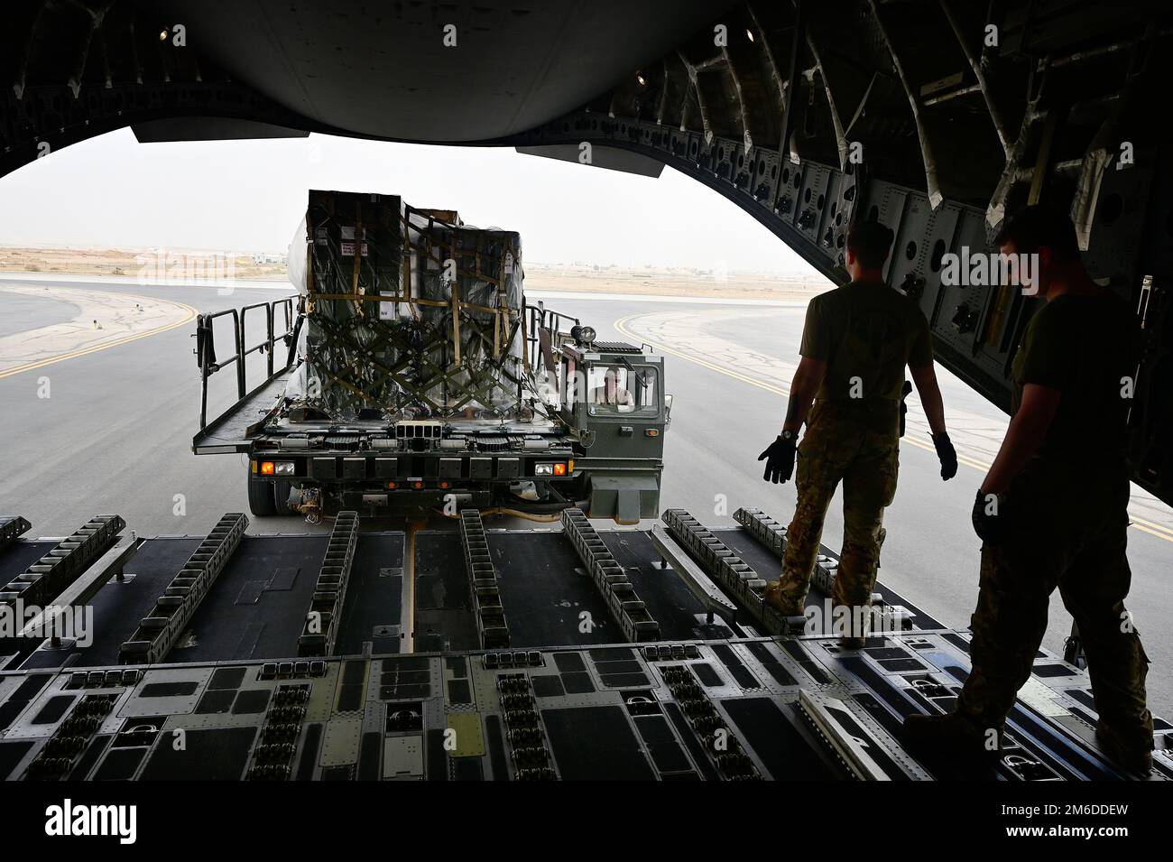 U.S. Air Force Senior Airman David Cichon, and Airman 1st Class Brandon ...