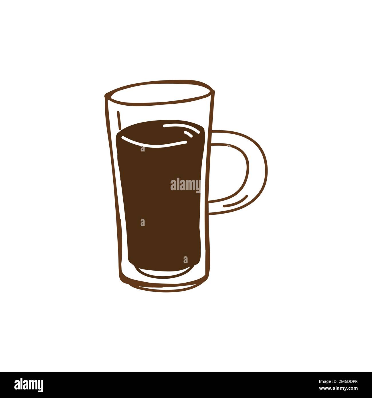 Coffee icon illustrated in Stock Vector Images - Alamy