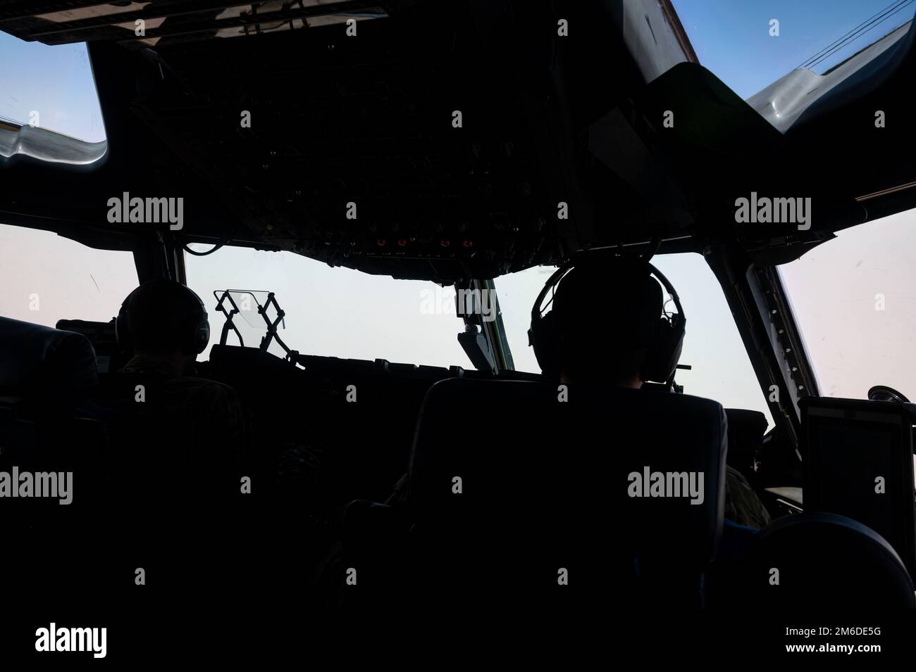 U. S. Air Force Capt. Anthony Santoro, left, and Capt. Steven Reyes ...